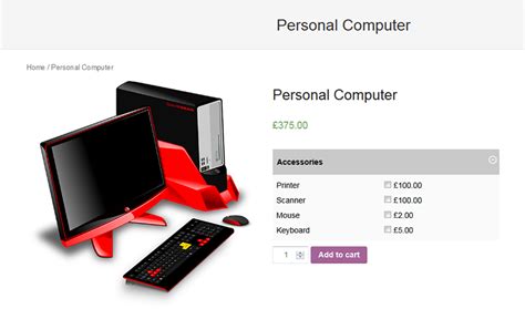 WooCommerce Extra Options With Custom Price By Wpproducts CodeCanyon