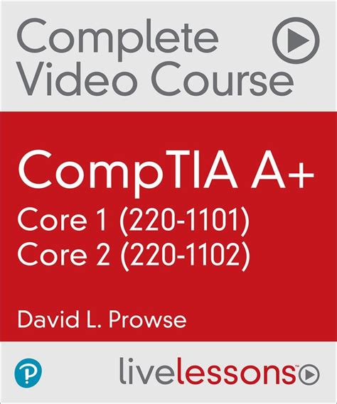 Comptia A Core 1 220 1101 And Core 2 220 1102 Video Collection Pearson It Certification