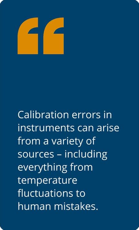 Common Equipment Calibration Errors And How To Avoid Them