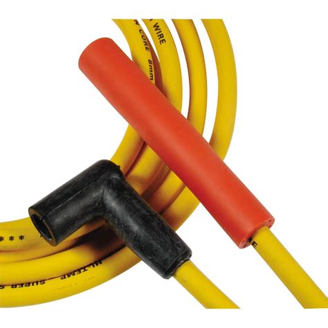 Accel 4053 Spark Plug Wire Set Super Stock 8mm Gm V8 1975 90 Yellow