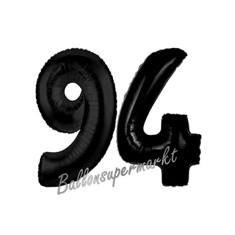 Partydekoration und Luftballons im Shop Luftballons aus Folie Zahl 94 ...