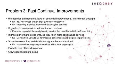 EdgeX Foundry A Microservice Approach To IoT Edge Computing