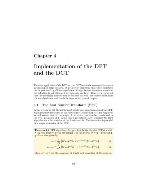 fft pdf pdf fast fourier transform discrete fourier transform