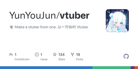 GitHub YunYouJun vtuber Make a vtuber from one 从一开始的 Vtuber