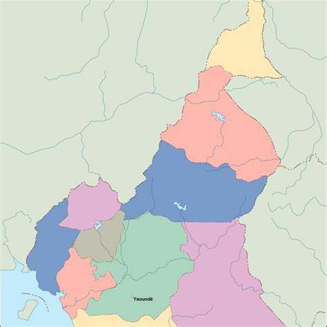 cameroon vector map download vector maps for adobe illustrator