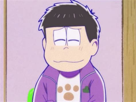 Ichimatsu Being Cute Osomatsu San Anime Anime Cute