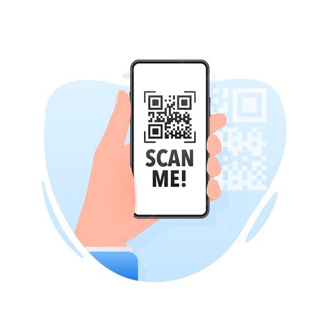 Premium Vector Scan Me Icon With Qr Code Inscription Scan Me Qr Code Label