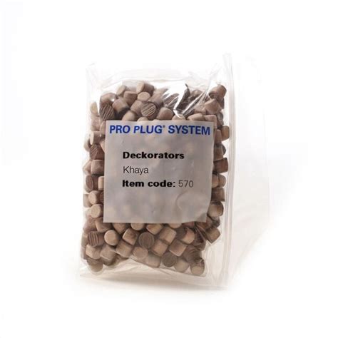 Deckorators Pro Plug 230 Lin Ft Coverage Khaya Hidden Fasteners 375 Count At