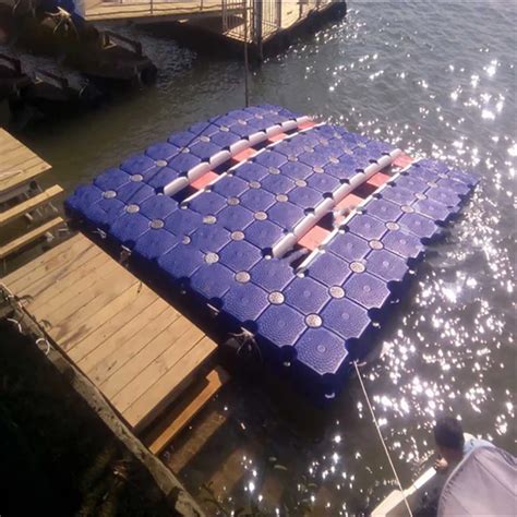 hdpe floating dock modular floating blocks cube floating bridge plastic