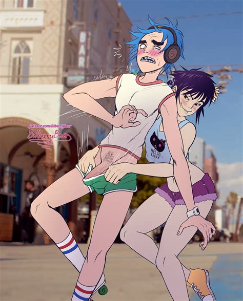 Post 6876687 2d Bilberrybear Gorillaz Noodle
