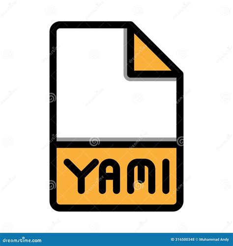 Yaml File Type Format Icon Extension Document Files Icons Symbol With Flat And Outline Style