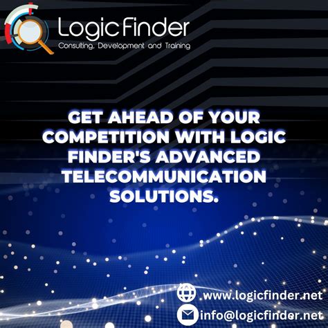 Logic Finder On Linkedin Advancedtelecommunication Logicfinder
