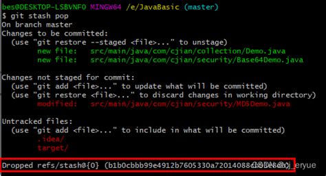 Git Stash命令详解和使用 Csdn博客