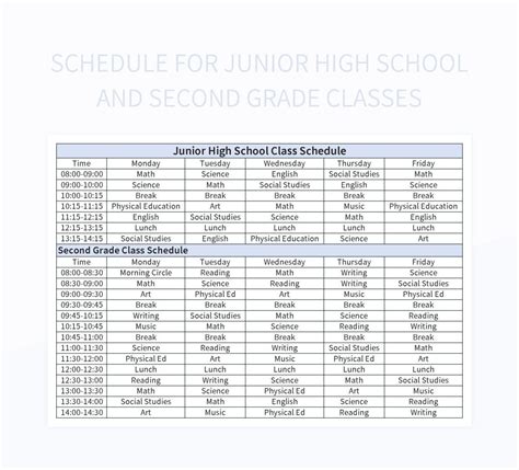 Free Second Grade Templates For Google Sheets And Microsoft Excel