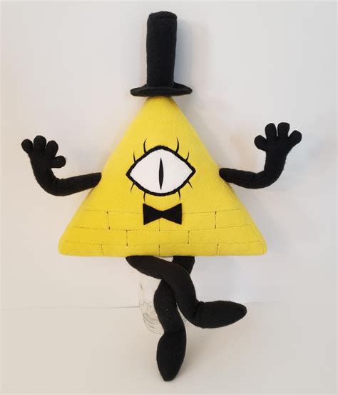 Bill Cipher Plush Gravity Falls Etsy