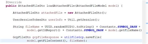 Implementación de API de Cloud Storage en archivos Java