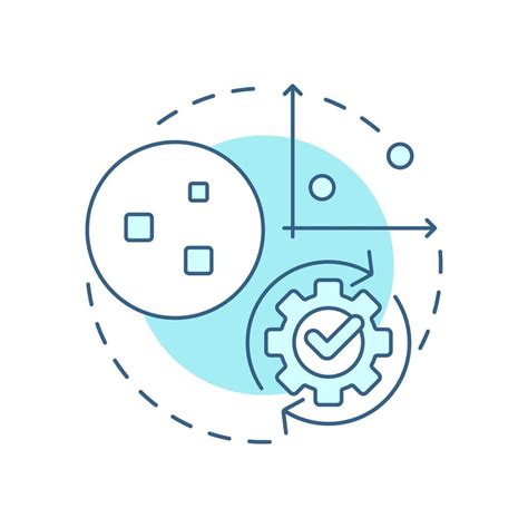 sparse retrieval soft blue concept icon representing high dimensional