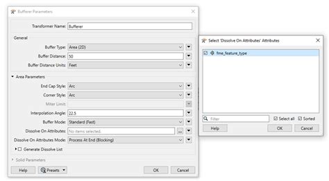 Dissolve Fme Form Desktop Dissolver Transformer Generates