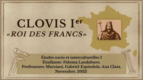 Clovis Roi Des Francs Genially