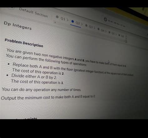 Solved Input Format First Argument Is A Integer A Second Chegg Com