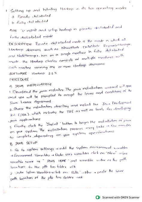 Hadoop Installation And Setup Guide Pseudo And Fully Distributed Modes