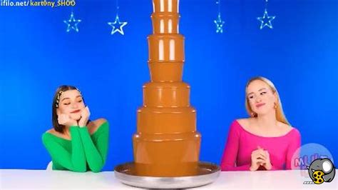 ویدیوی چالش غذا خوردن چالش سرگرمی چالش شکلات خوری فیلو