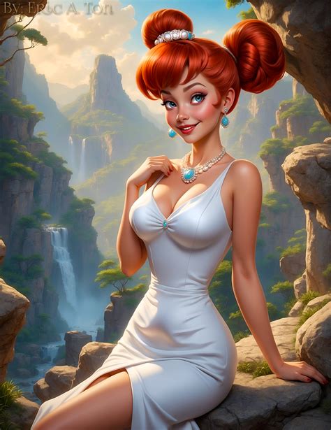 Wilma Flintstone Before She Met Fred By Erictonarts On Deviantart