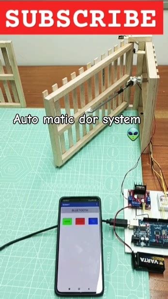 📱 Bluetooth দিয়ে দরজা কন্ট্রোল করুন Arduino Smart Gate Project 🚪