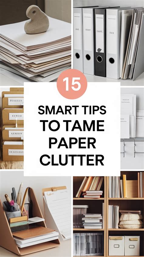 15 Ways To Organize Paper Clutter Life Hacksy