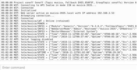 Problems Set Switch Mqtt On Mp3 In Nodemcu With Tasmota Configuration
