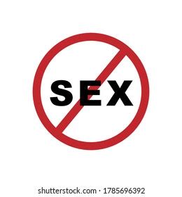 No Sex Allowed Sign On White เวกเตอรสตอก ปลอดคาลขสทธ Shutterstock