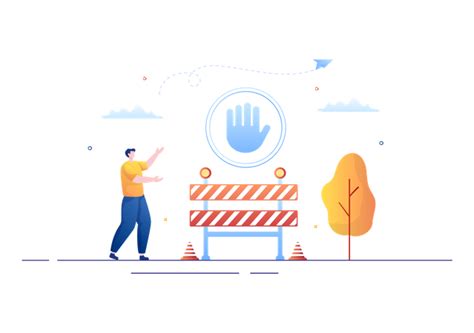 Login Access Denied Illustration Free Download Crime And Security