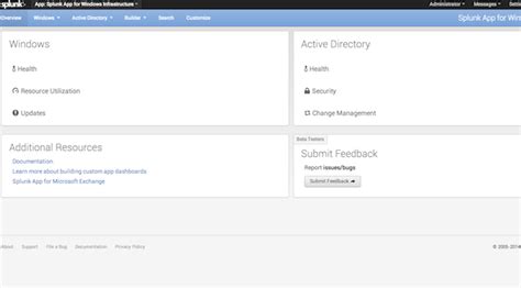 splunk app for windows infrastructure splunkbase