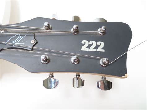 First Act 222 Solid Body 7 String Electric Guitar Black Local Pick Up Only