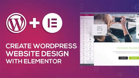 how to create wordpress website design using elementor page builder simple tutorial in 2022