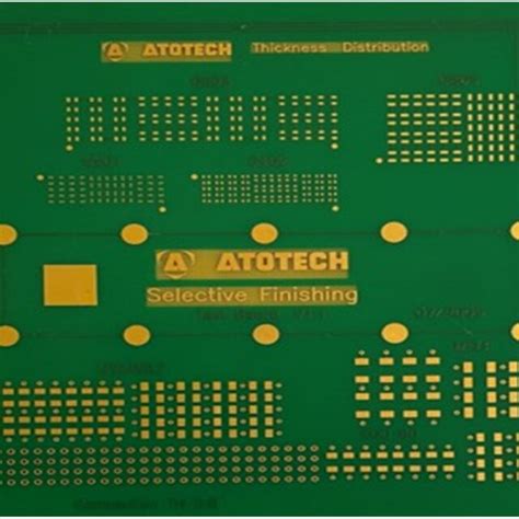 Gold Coated Printed Circuit Board With Block Terminals Of Different Download Scientific Diagram