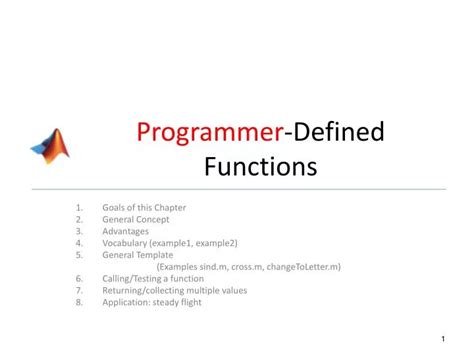 Ppt Programmer Defined Functions Powerpoint Presentation Free