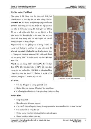 Chỉ dẫn thiết kế sàn vượt nhịp lớn | PDF