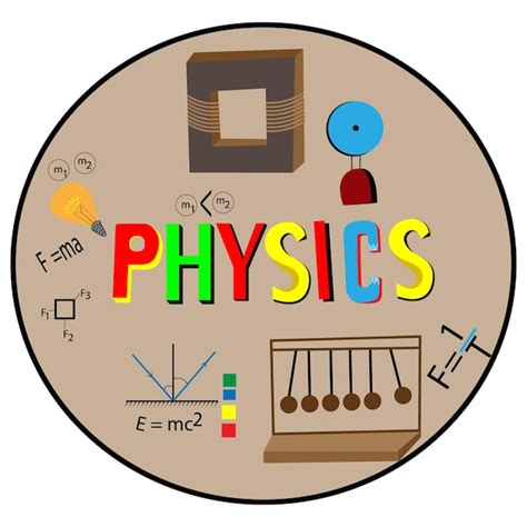Premium Vector Physics Symbolic Art Design