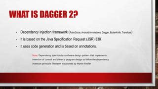 Introduction To Dagger By Ratanak Ppt