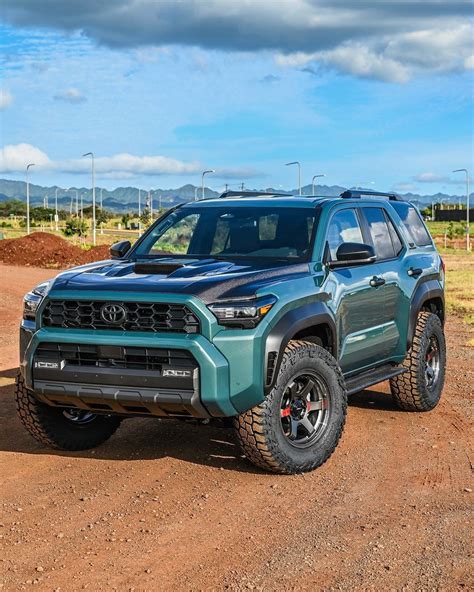 35s Level Lift Kit Aftermarket Wheels Volk Te37 On 2025 4runner Trd