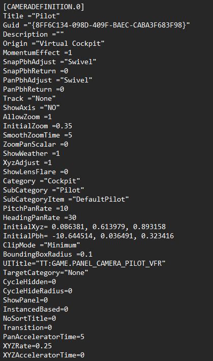 Changing Default Pilotview Hardware Peripherals Microsoft Flight Simulator Forums