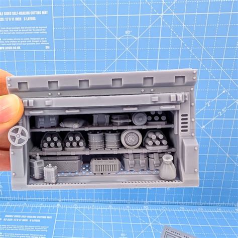 3d Printable Storage Containers Risor District By Print Minis