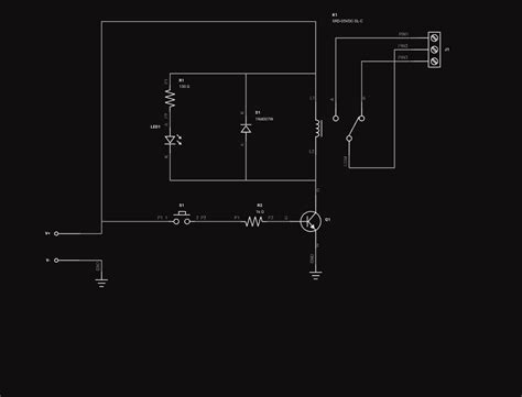 Schematic For Transistor Switch Relay Pcb Routing Example · Flux