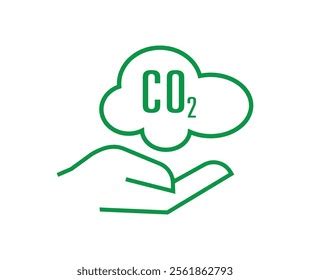 Carbon Neutral Text Information Sign Stock Vector Royalty Free Shutterstock