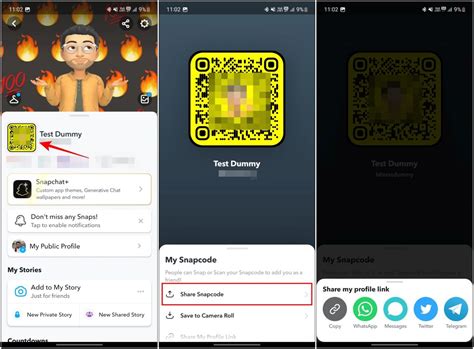 how to share your snapchat qr code beebom