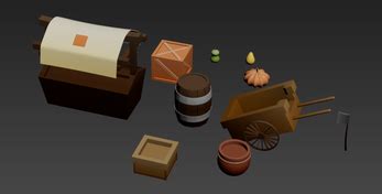 Small Town Assets Pack By Prestovks