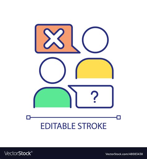 Misunderstanding Rgb Color Icon Royalty Free Vector Image Misunderstanding Rgb Color Icon Royalty Free Vector Image