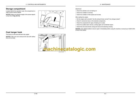 Case Cx140e Crawler Excavator Operators Manual Machine Catalogic