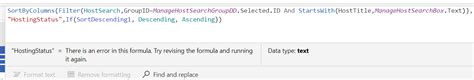 Solved Gallery Sort Not Working With Value Column Power Platform